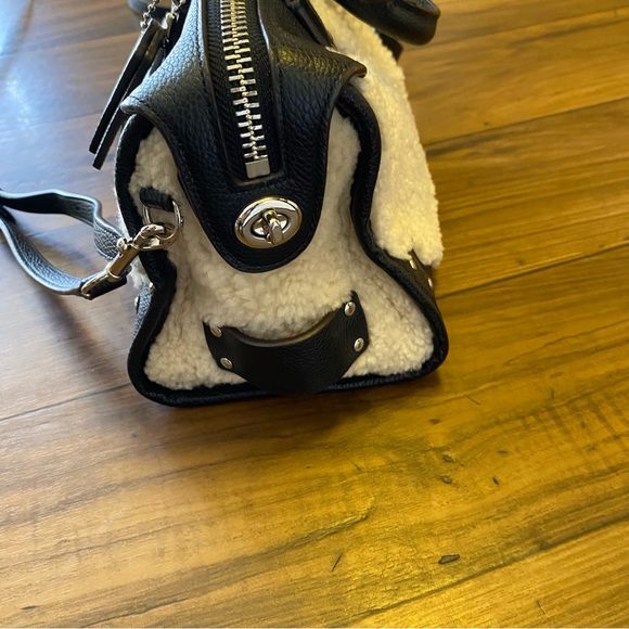Coach | Bags | Coach Rhyder Shearling Satchel Bag X8x5 | Poshmark
